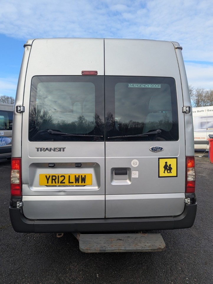 Ford Transit Mini Bus 17 Seater 2012 Silver PSV MOT | eBay UK