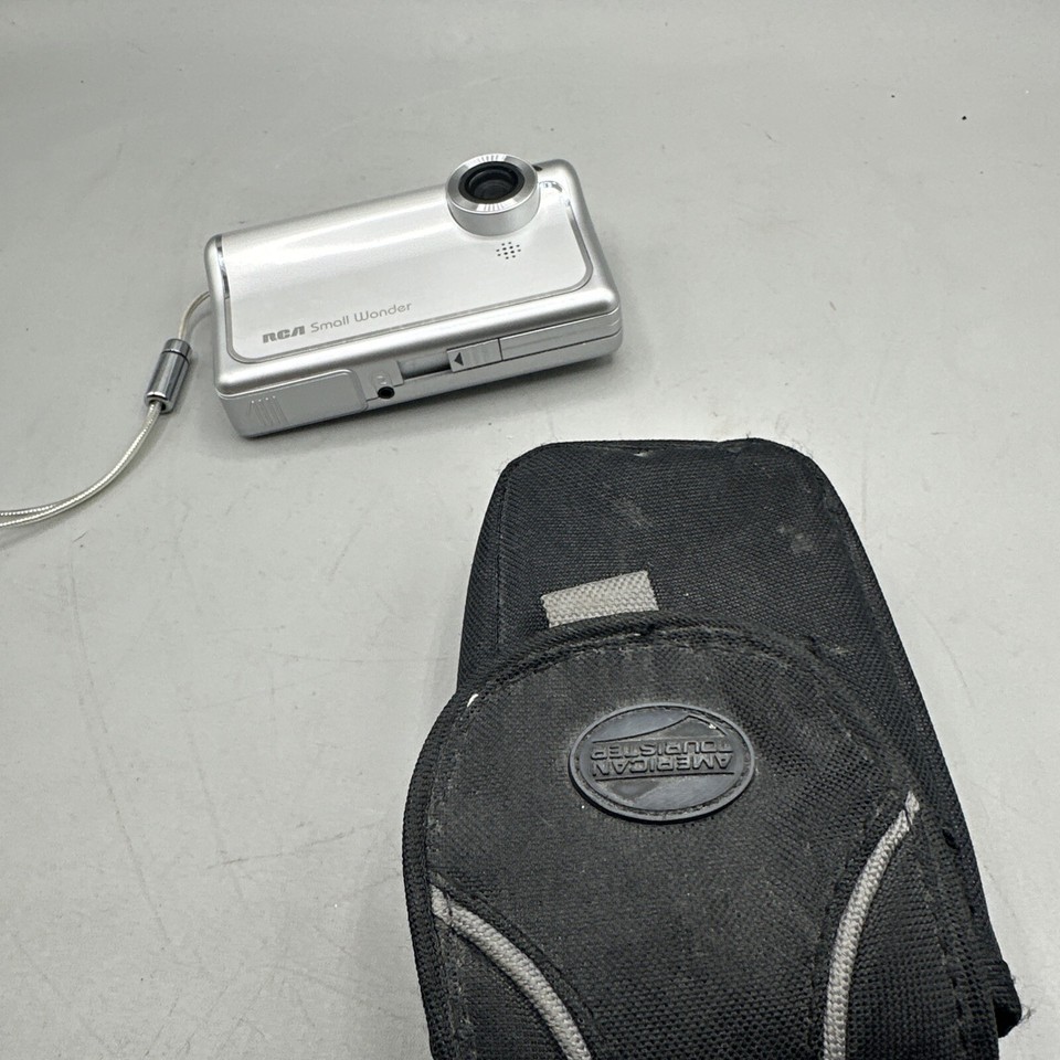 RCA Small Wonder Digital Silver Camera USB Connector | eBay