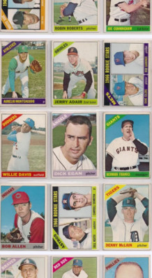 1966 Topps Baseball High Numbers #523-598. You-Pick. Complete-Your-Set ...