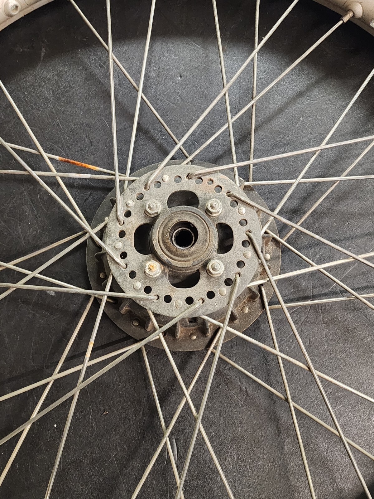 1979 Honda XR185 Front Wheel D.I.D. 1.60 x 21" Rim Hub HM 446 XR185'79 ...