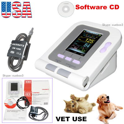 Digital Veterinary Blood Pressure Monitor NIBP Cuff,Dog/Cat/Pets | eBay
