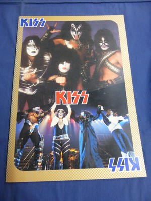 Kiss Tour Book 1978 Japan Program Pamphlet Rare Book Retro Limited ...