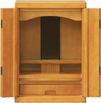 Sunneed Mini Buddhist Altar Light Brown No. 15 Wooden Paulownia CMB-320 ...