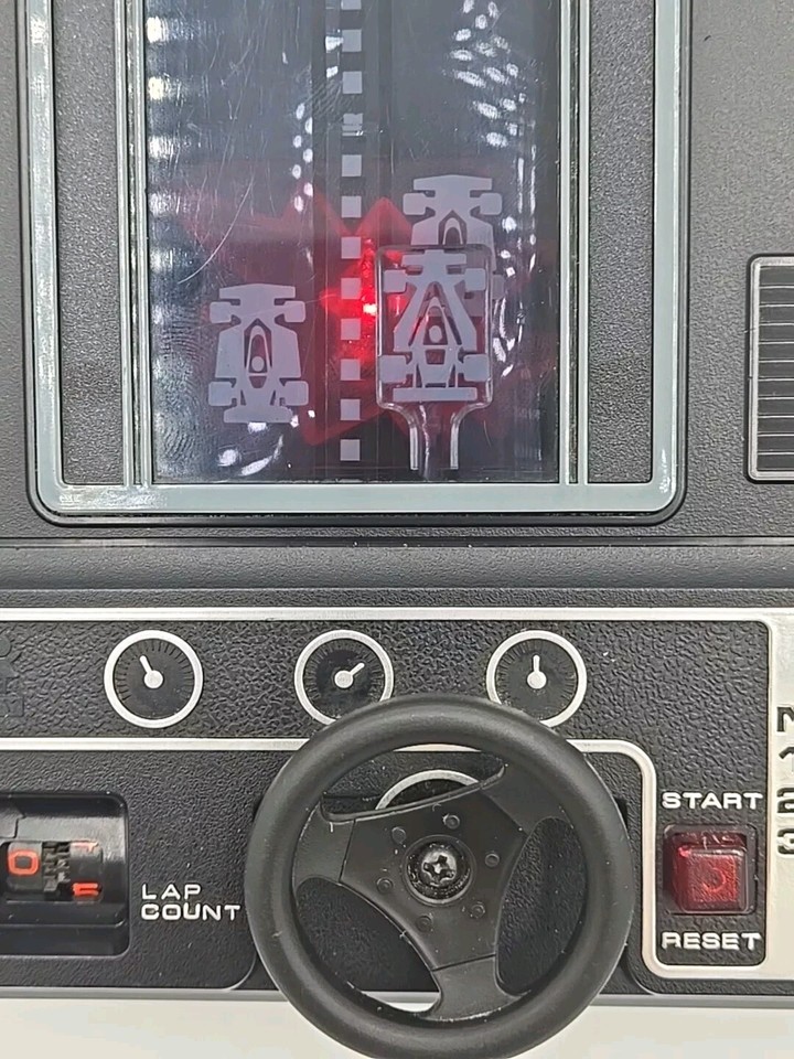 Tomy Digital Derby Auto Raceway Vintage 1978 Handheld Game Tested ...