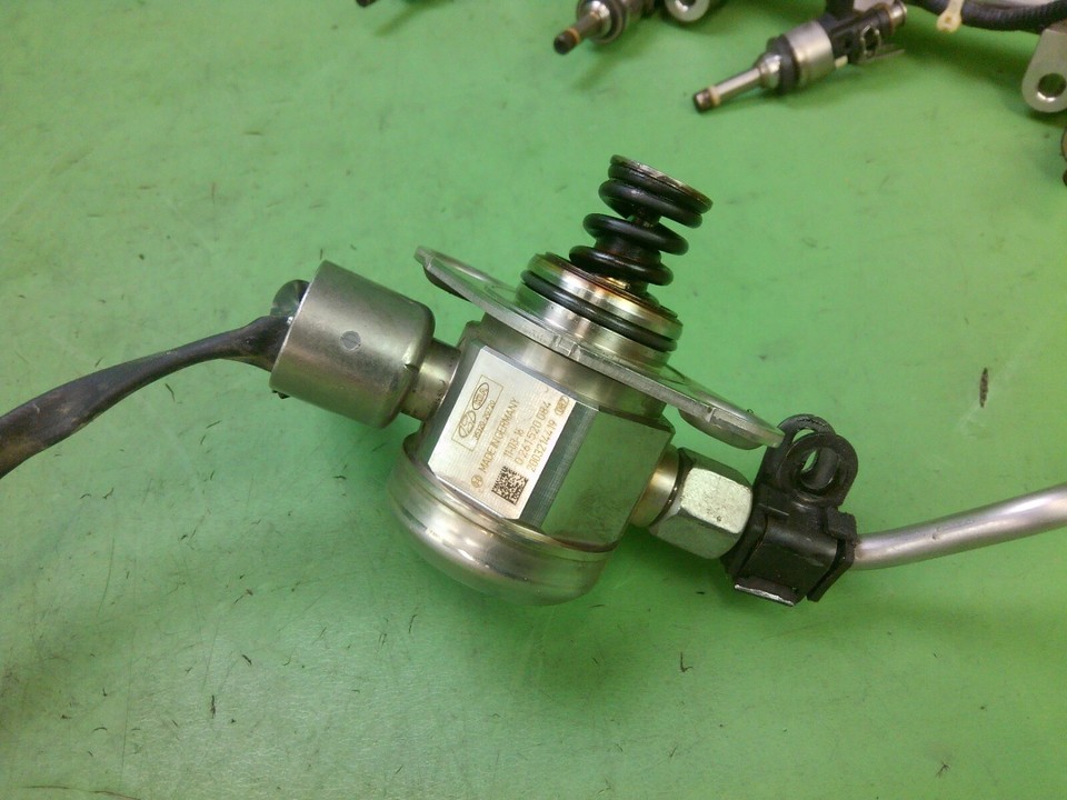 11-16 KIA HYUNDAI 2.4L FUEL RAIL INJECTORS HIGH PRESSURE FUEL PUMP ...