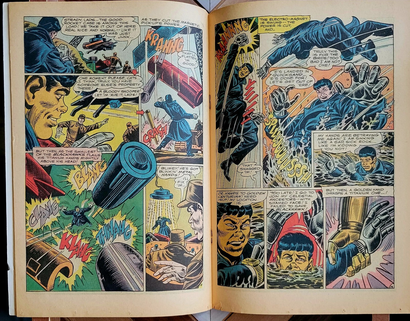 BLACKHAWK #231 VG+ (DC 1967) feat LADY BLACKHAWK battle vs BIG-EYE! | eBay