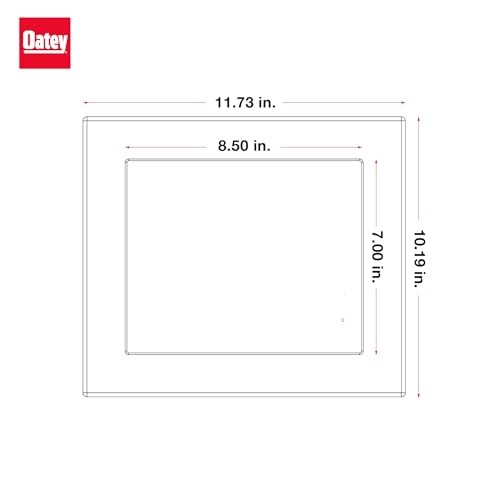 Oatey Quadtro White Washing Machine Outlet Box Faceplate With Drain ...