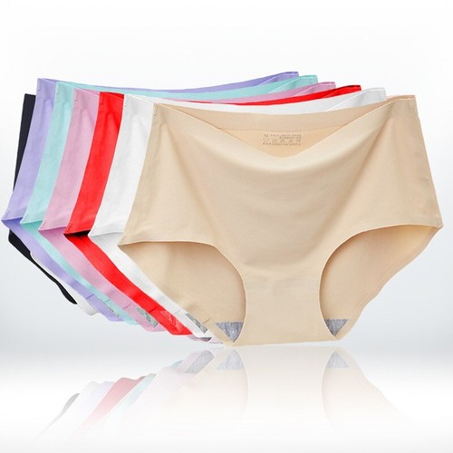 Classy Seamless Ice Silk Lingerie Panties for Women Soft and ...