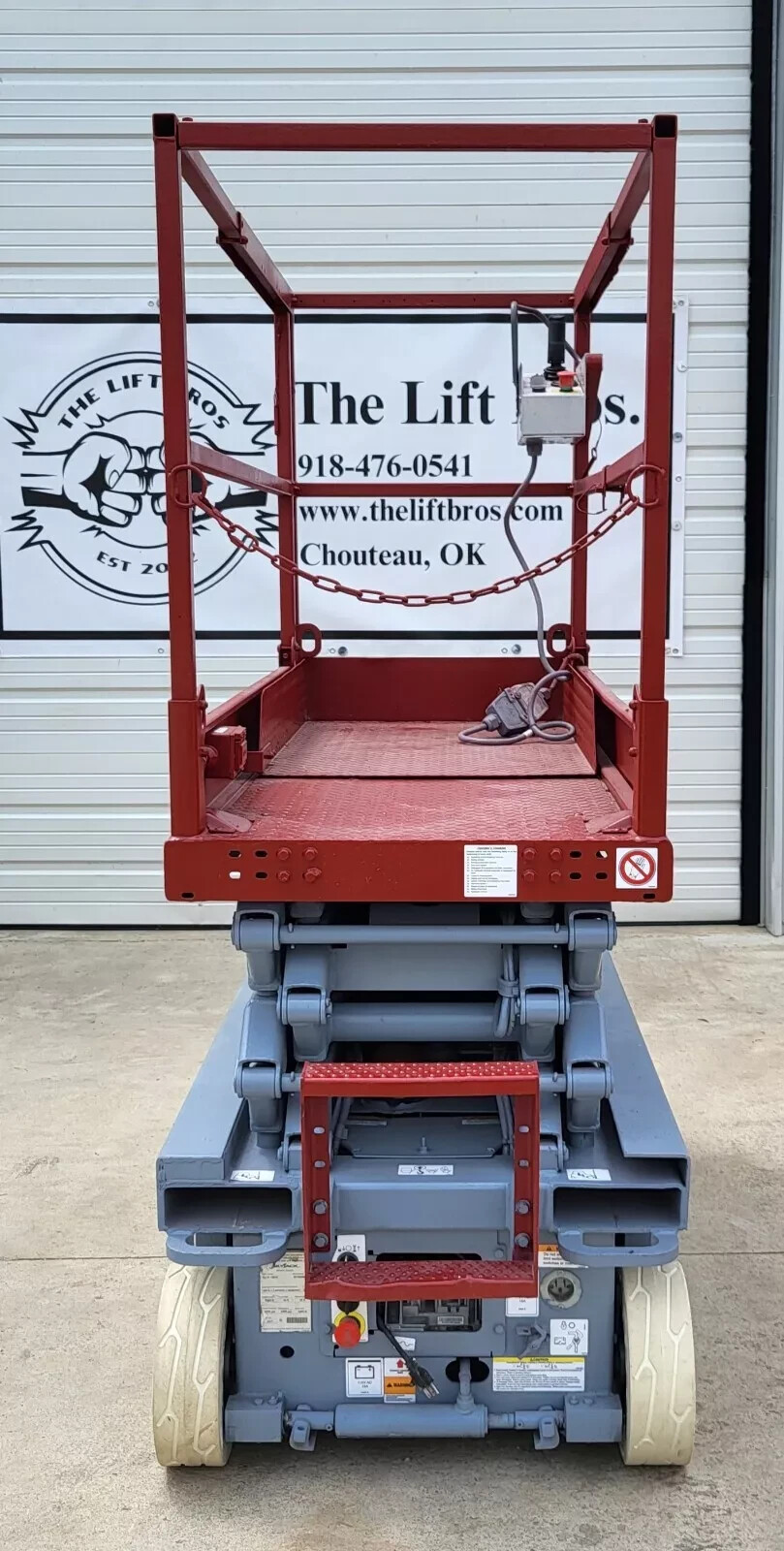 Refurbished Skyjack SJIII 3219 19' Electric Scissor Lift Aerial Lift ...