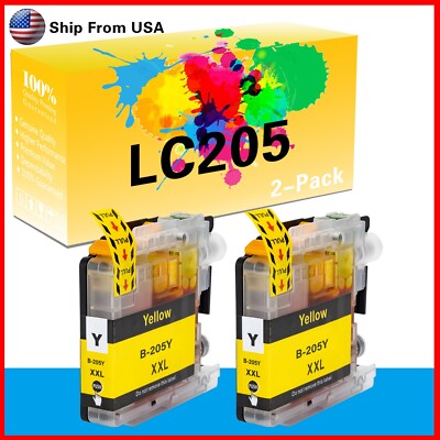 2PK LC 205 Ink Cartridge for MFC-J4420DW Printer | eBay