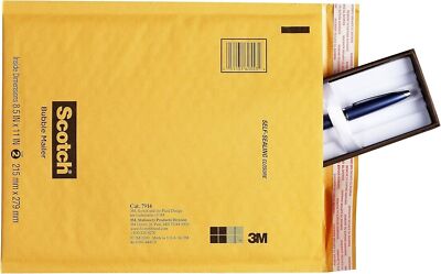 SM Scotch Bubble Mailer 8.5 in x 11 in Size #2 | eBay