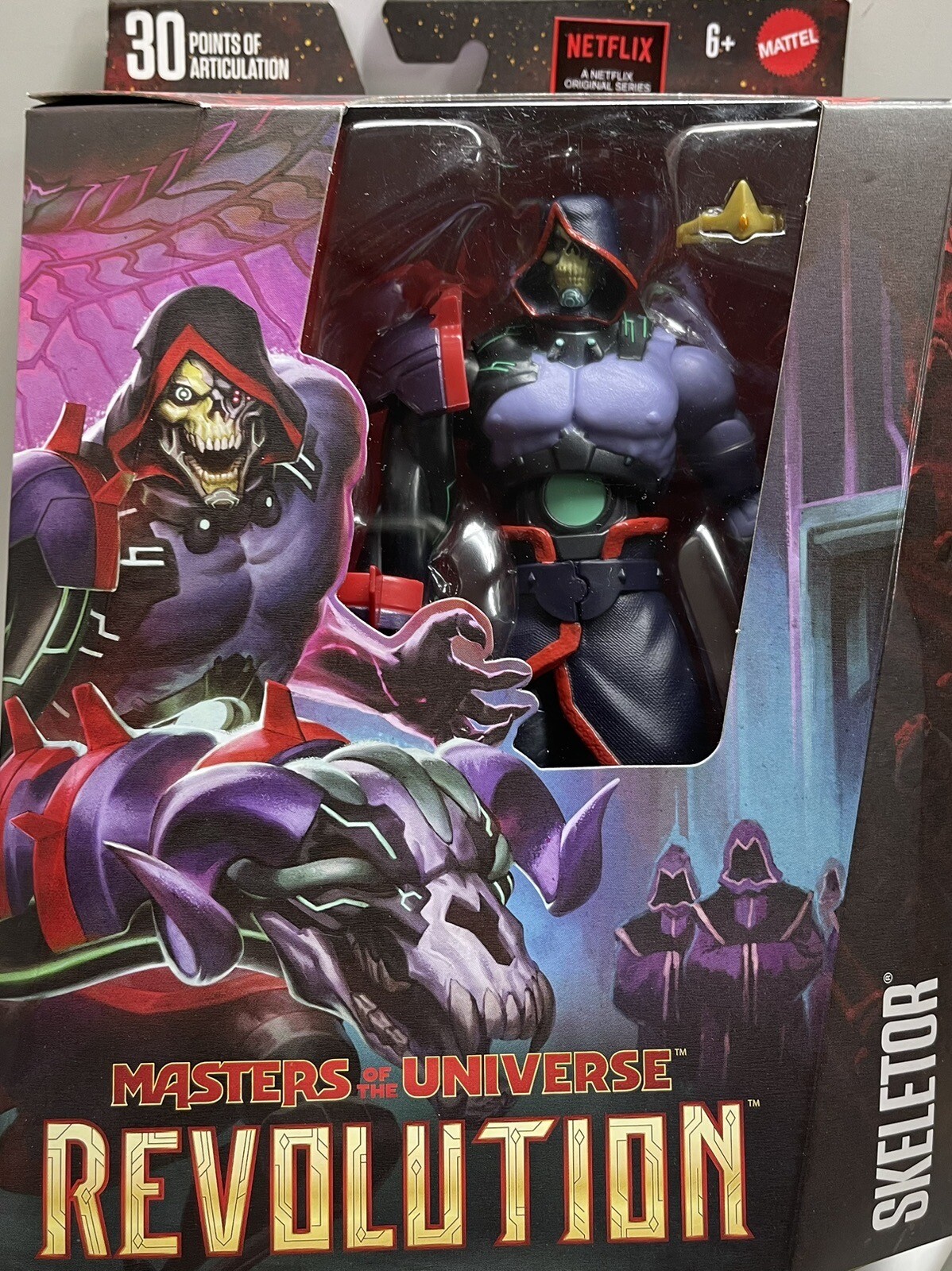 2023 MOTU Masters of the Universe Masterverse Wave 11 NETFLIX SKELETEK ...