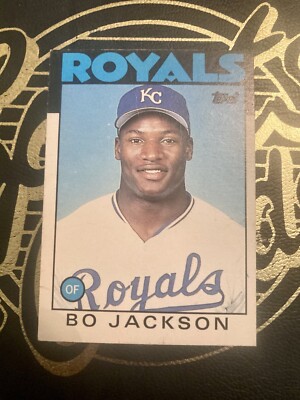 Original 1986 Topps traded Bo Jackson Rookie Card. #50T Nr mint | eBay