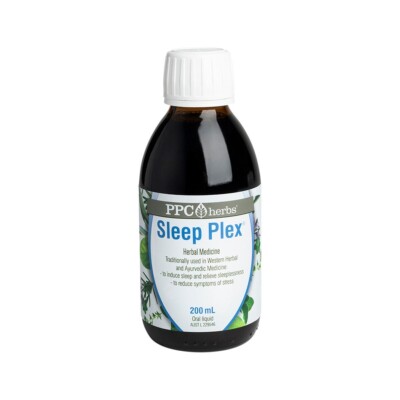 PPC Herbs Sleep Plex 200ml sleeplessness insomnia reduce symptoms of ...