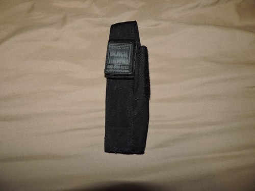 BLACK BLACKHAWK BATON FLASHLIGHT POUCH HOLDER | eBay