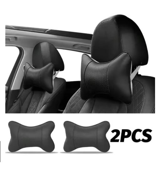 Premium Car Seat Head Neck Rest Support Cushion Pad Headrest Bone ...