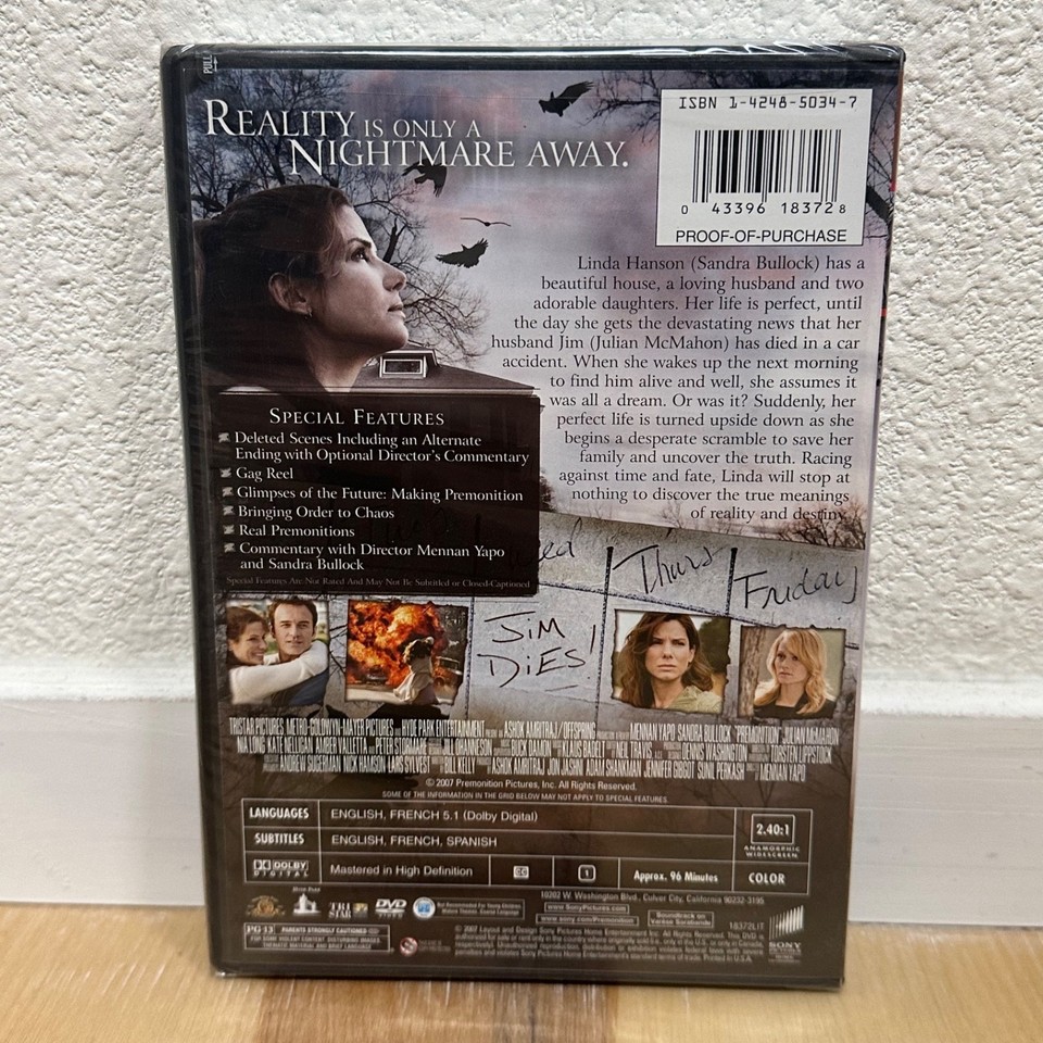 Premonition (DVD, 2007) | eBay