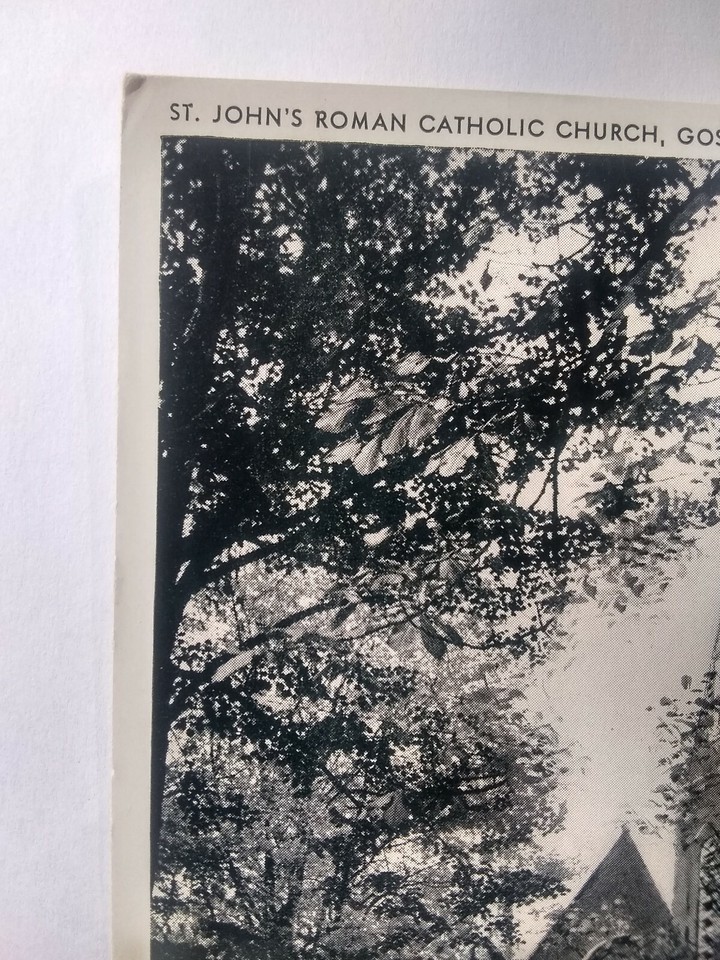 VTG Postcard. St John's Roman Catholic Church Goshen, New York. | eBay