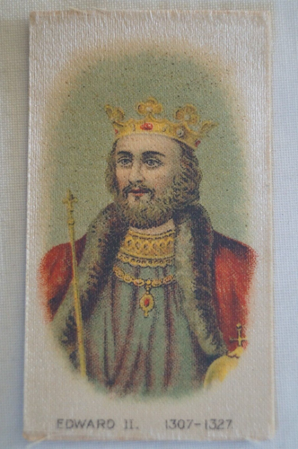 Kings & Queens England Vintage 1911 Pre WWI Three Castles Silk Card ...