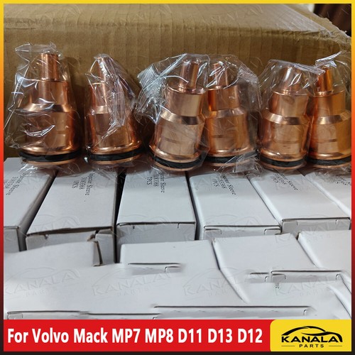 Fuel System Injector Sleeve For Volvo Mack MP7 MP8 D11 D13 D12 6PCS ...