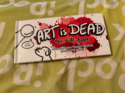 Art Is Dead : The Asdf Book by Thomas Ridgewell (2019, Hardcover) (Rare ...