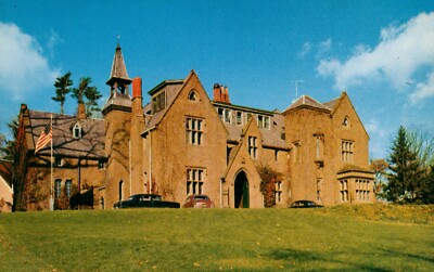 Hoosick, New York - Tibbits Hall, Hoosac School - Vintage Postcard, NY ...