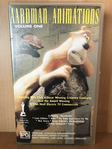 AARDMAN ANIMATIONS ~ VOLUME ONE ~ RARE AS NEW PAL VHS VIDEO | eBay