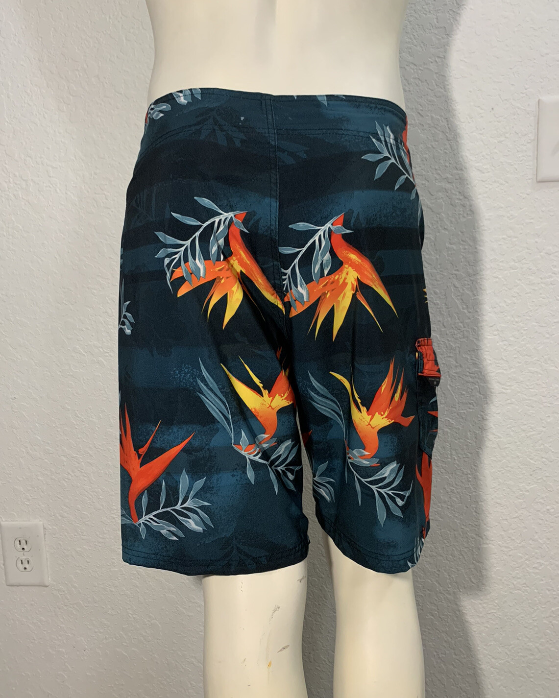 Ocean Shorts Swim Current Sz. 32 Board Trunks - Gem