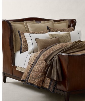 NIP Ralph Lauren Anderson Paisley Multi Full/Queen Comforter & Shams ...