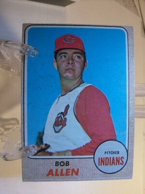 1968 Topps Baseball #176 - Bob Allen - Cleveland Indians 68-071 | eBay