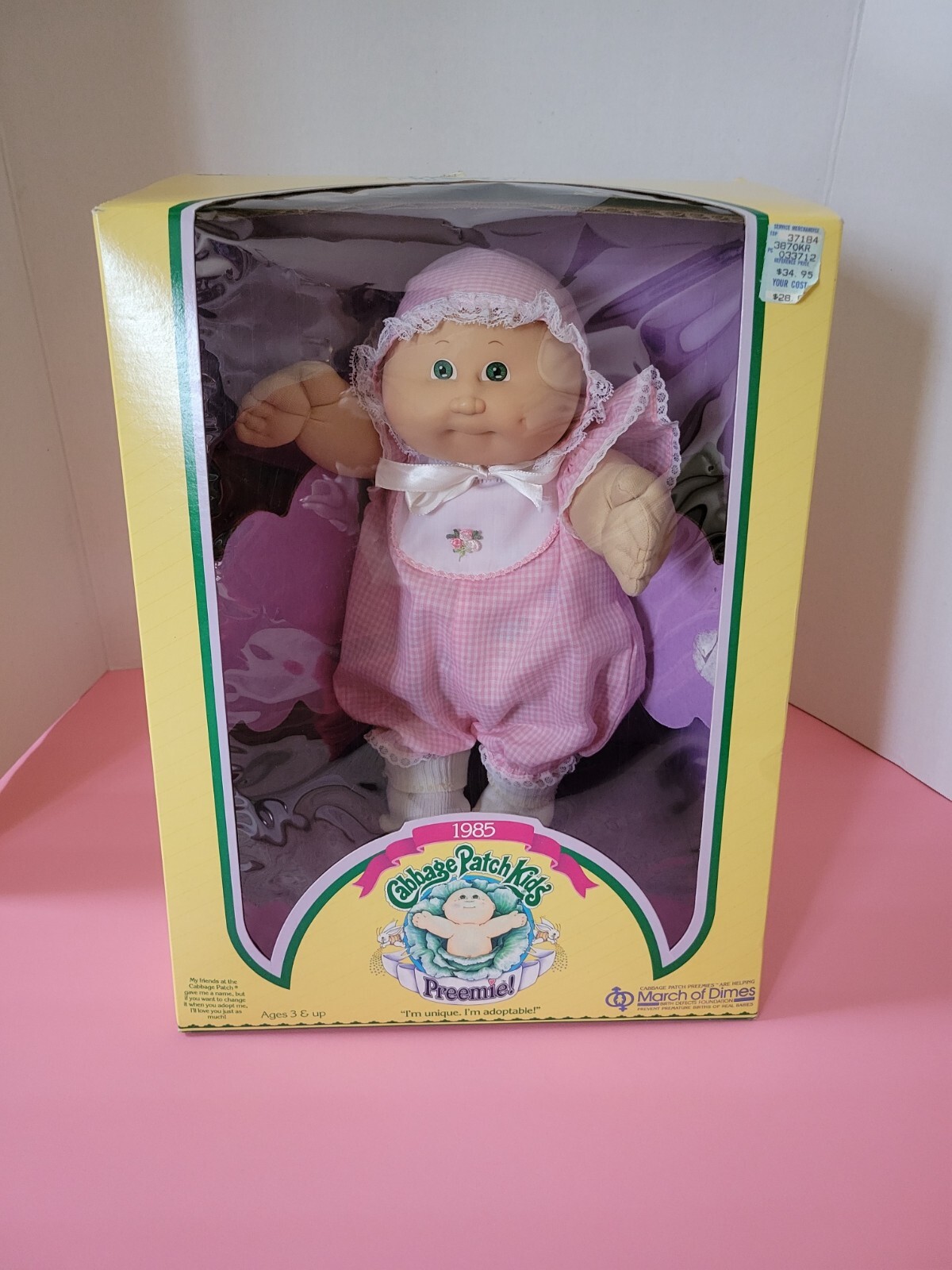 Cabbage Patch Preemie - Vintage 1985 March of Dimes | eBay