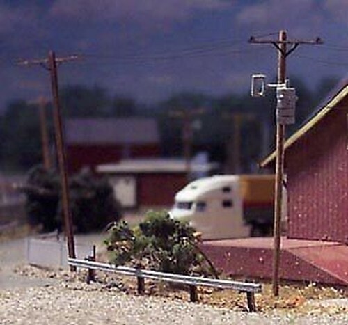 Osborn Models 1099 HO Scale Utility Poles Kit (8pk) | eBay