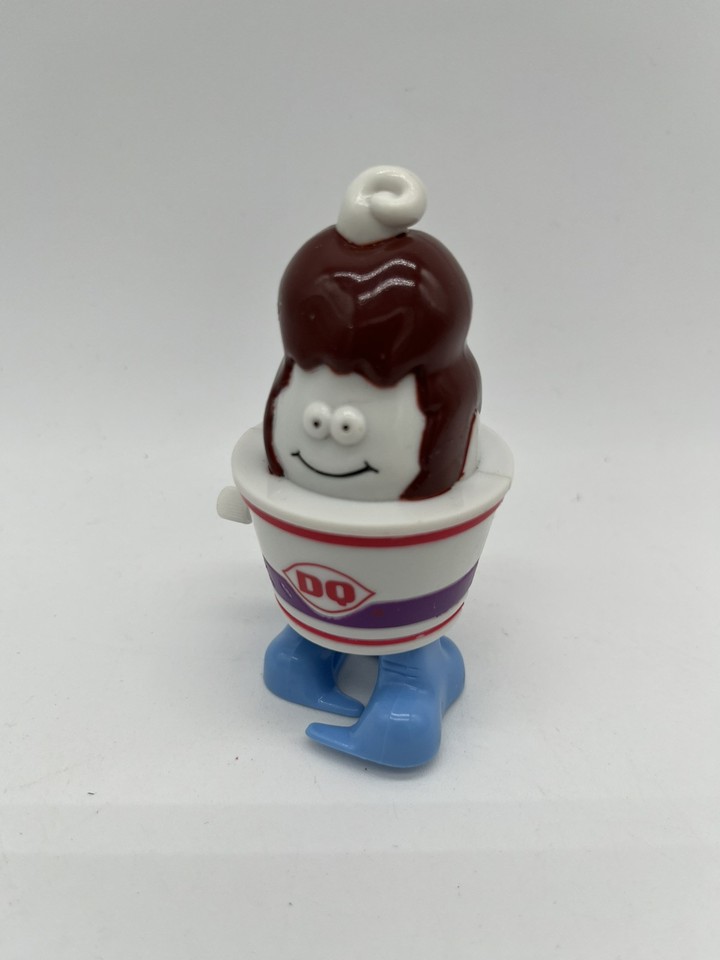Vintage 3.5" Blizzard Bendy Ice Cram Figure Wind Up Toy 1998 Dairy ...