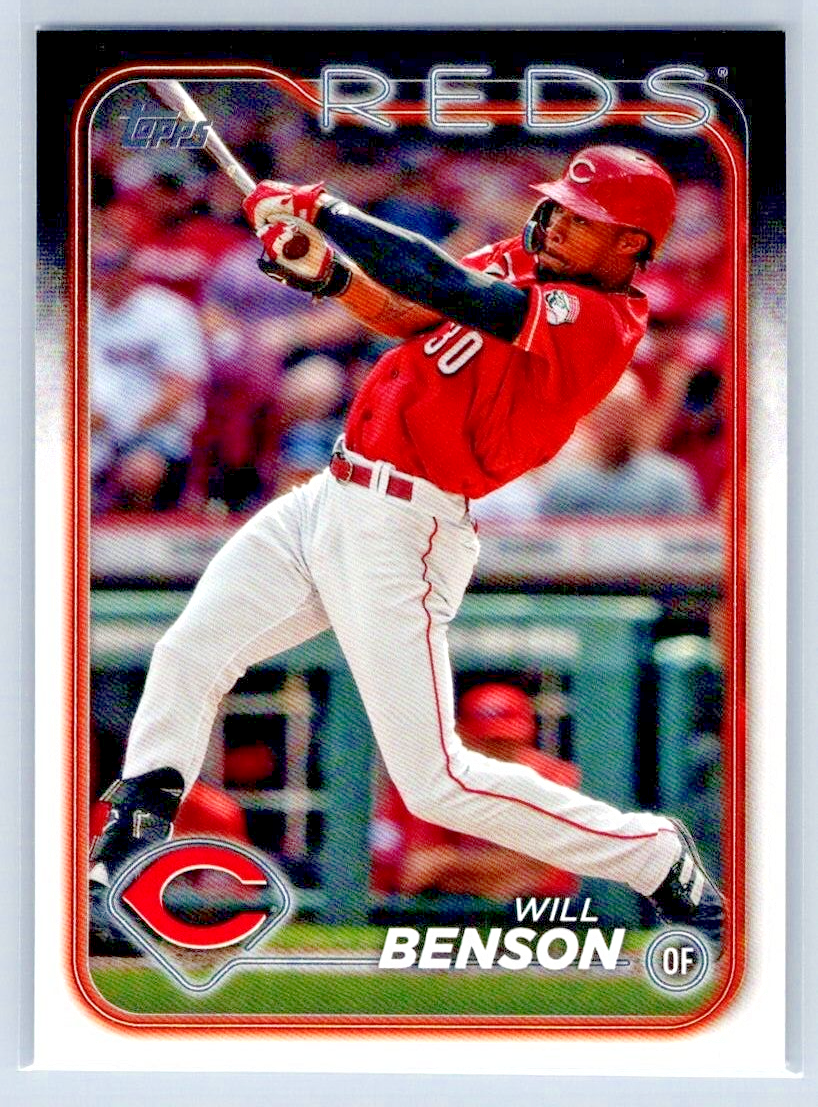2024 Topps Series 2 Baseball - Will Benson - Cincinnati Reds - Base ...