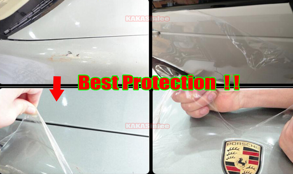 Glossy Invisible Clear Car House Protective Film Vinyl Wrap Tape ...