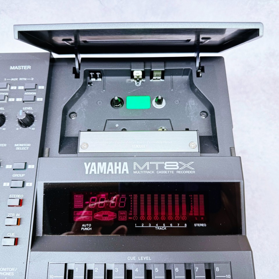 Yamaha MT8X Multitrack Cassette Recorder Analog 8-Track Mixer Tested ...