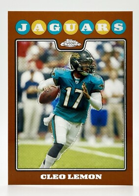 2008 Topps Chrome Copper Refractor Cleo Lemon 360/425 Jacksonville ...