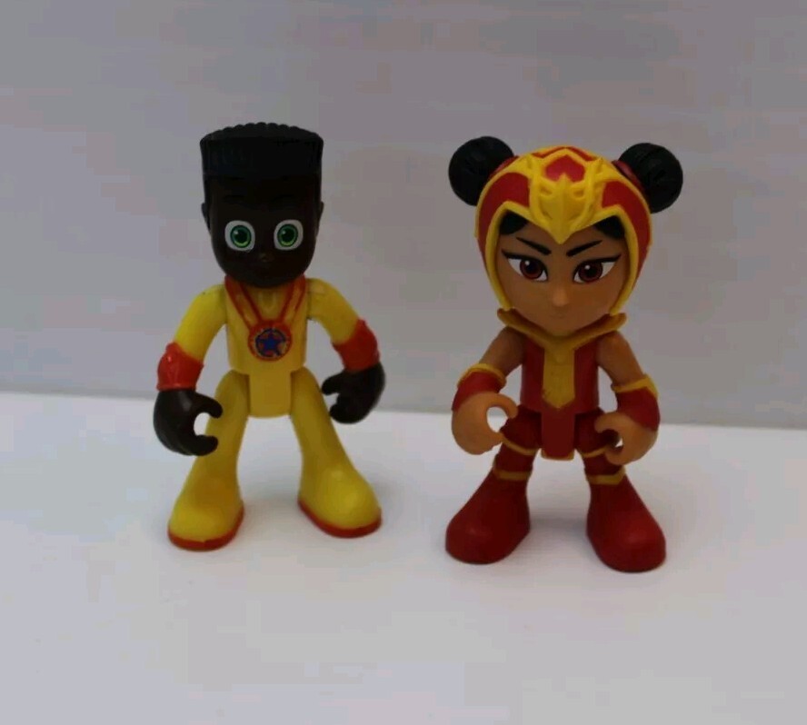 Disney PJ Masks Newton Star Theo & An Yu Anyu Hero Action Figure ...