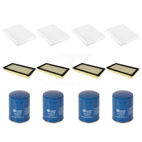 Air Cabin Engine Oil Filters (12 Total) Kit For Ford Explorer Flex ...