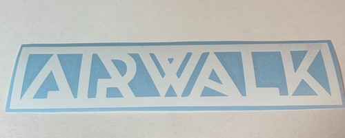 Airwalk Shoes Logo #4 Die Cut Vinyl Decal High Quality Skateboard ...