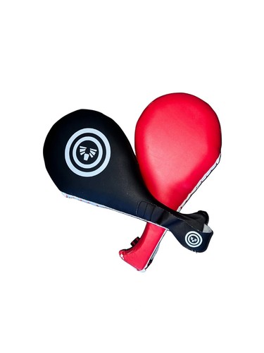 Taekwondo Racket Kick Pad Training Target Karate Punching Double Face ...