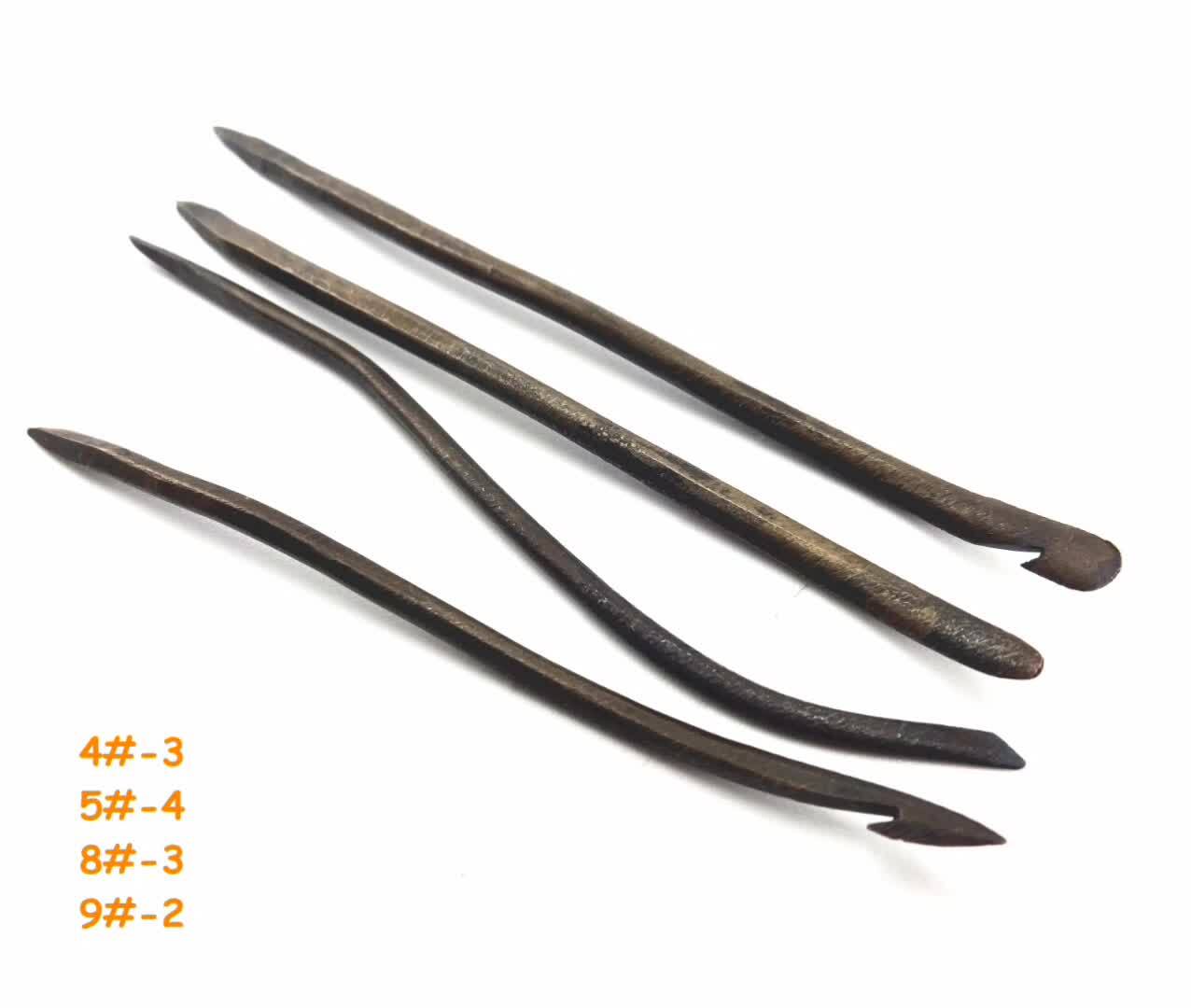 3pcs Needle Leather Craft Shoemaker Cobbler Sewing Stitching Hook Awl ...