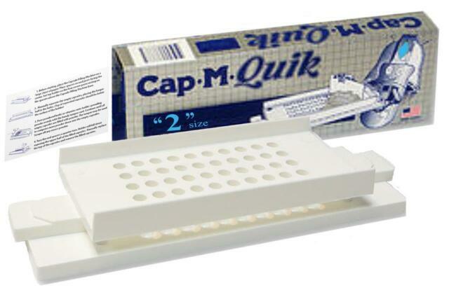 Cap-M-Quik Kit Size 2 Quick Filler Empty Capsule Filling Machine W/o ...
