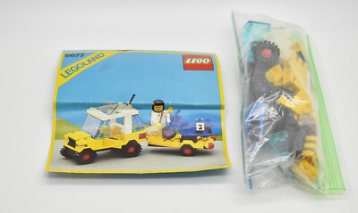 Lego Legoland Motocross Racing #6677 Complete Loose Set With ...