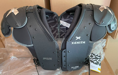 NEW Xenith Pro Varsity Adult All Purpose Football Shoulder Pads 2XL XXL ...