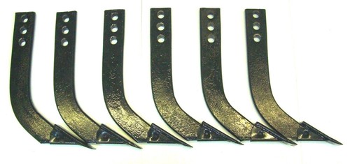 3 Hole Box Blade Shanks 16" Long Ripper Heat Treated Points NEW LOT OF ...