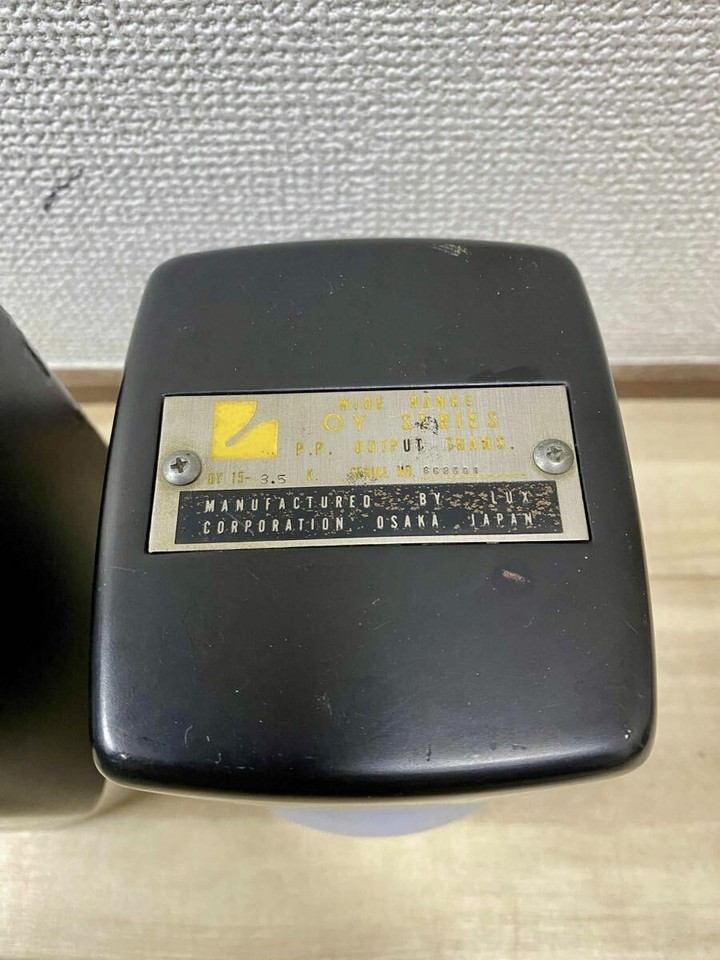 Luxman OY 15 Output Transformer 3.5K Pair Tube Amp Hi-Fi Audio SE Japan ...