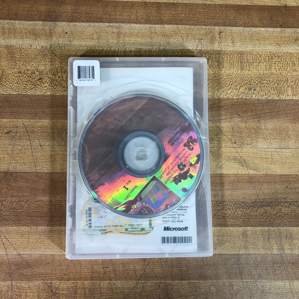 Microsoft Windows XP Media Center Edition 2005 ~ With Product Key COA ...