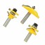 3pc 1/2"-Shank Router Bit Set Ogee Rail & Stile Raised Panel Cabinet ...