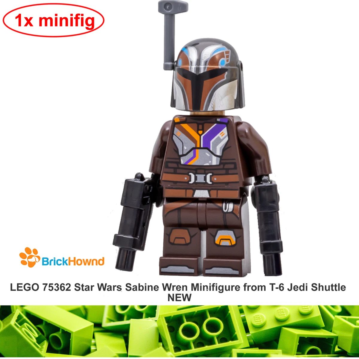 SABINE WREN Epic Version W/ Jetpack Custom Printed On Lego, 60% OFF